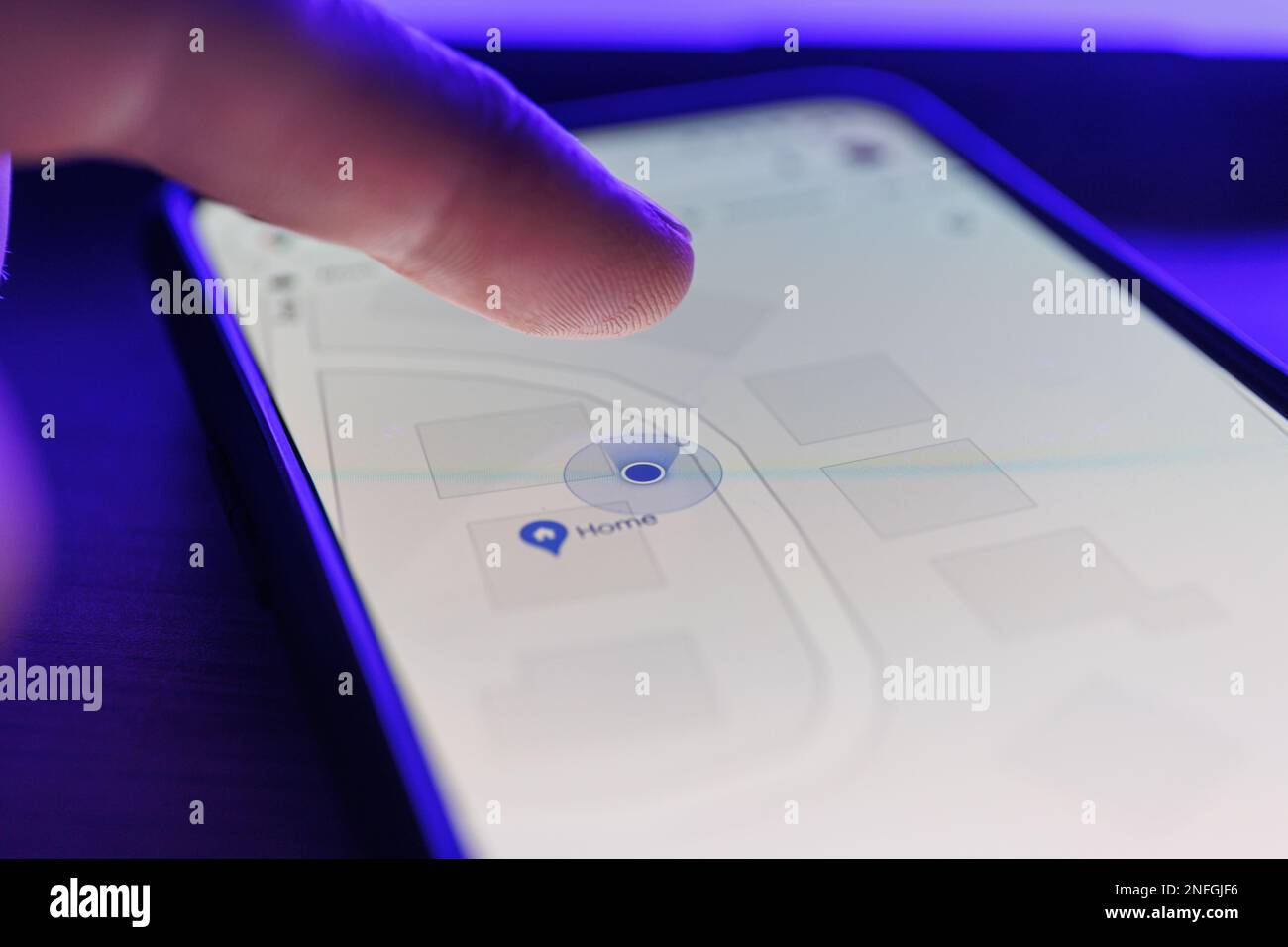 Map screen shot hi-res stock photography and images - Alamy