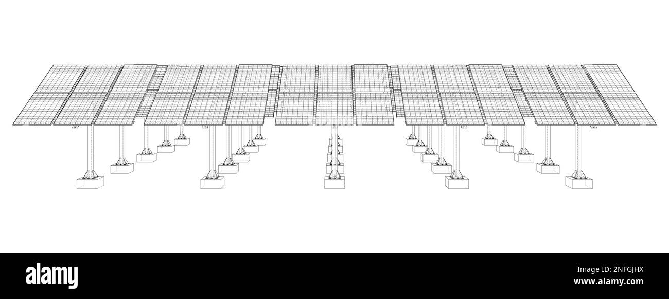 Solar Panel Field Stock Photo - Alamy