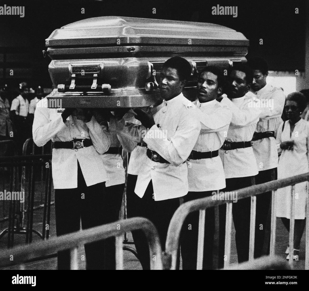 Bob Marley Open Casket