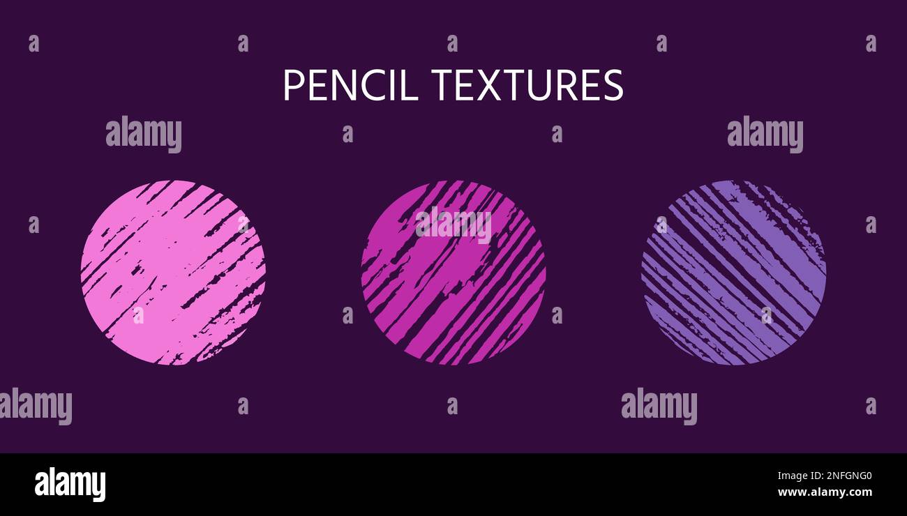 Colorful pencil doodle textures, abstract backgrounds, shades of violet ...