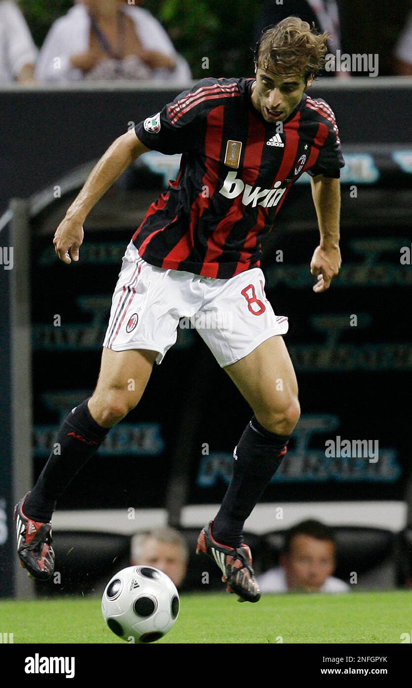 AC Milan French midfielder Mathieu Flamini during the Luigi Berlusconi ...