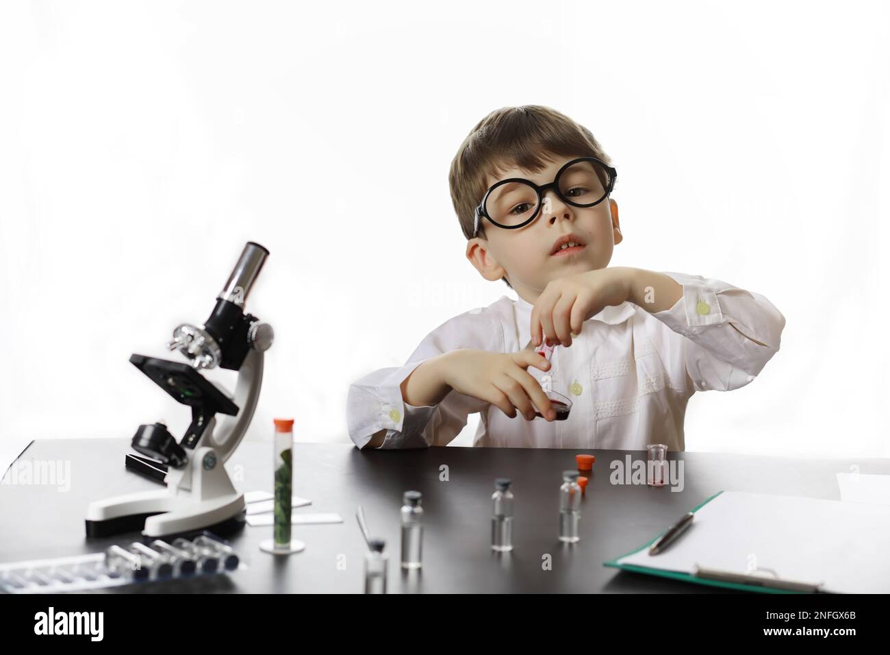 Young scientists chemists. Children's vocational guidance. Choice of ...