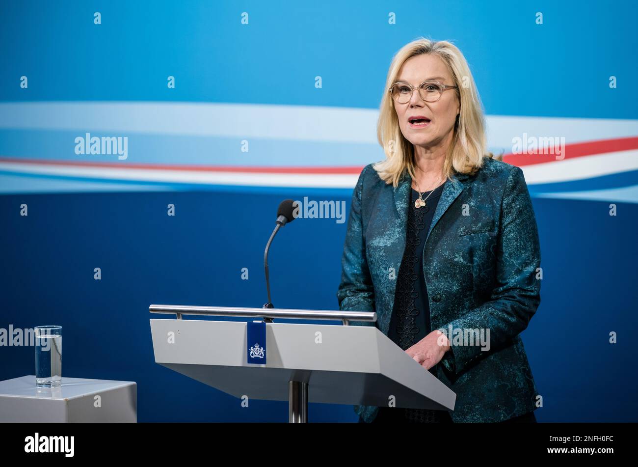 THE HAGUE - Netherlands, 17/02/2023, Deputy Prime Minister Sigrid Kaag ...