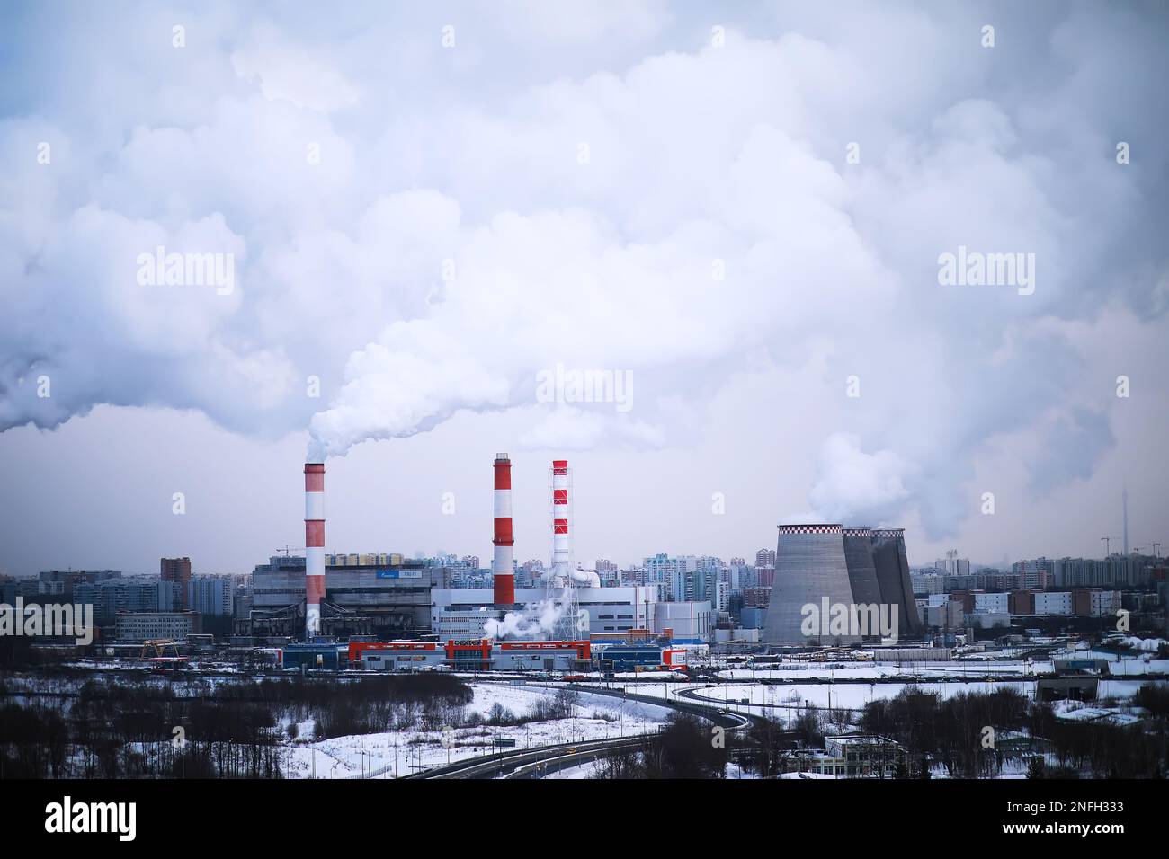 Environmental problem of environmental pollution and air in large ...