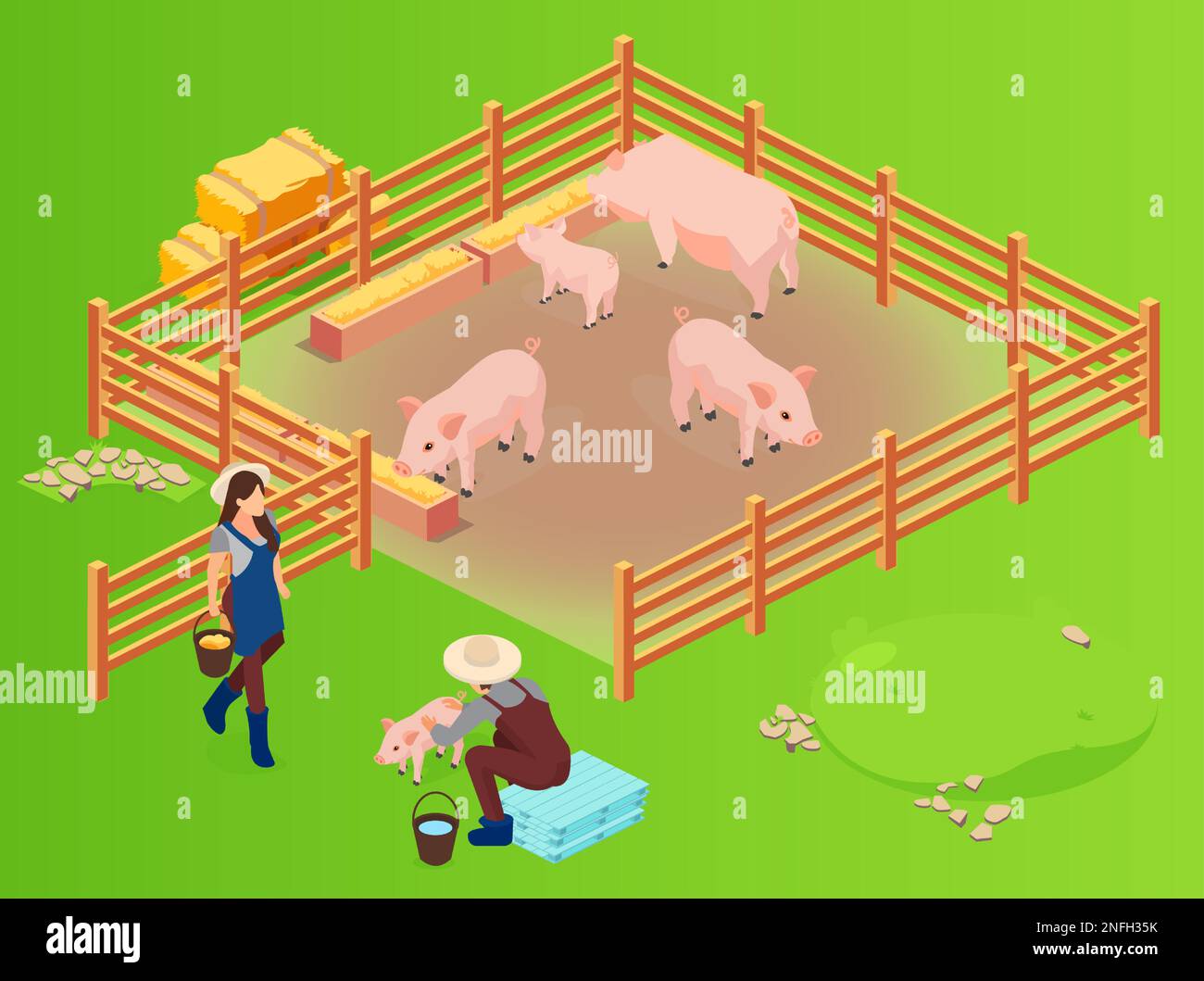 Farm livestock icon hi-res stock photography and images - Alamy
