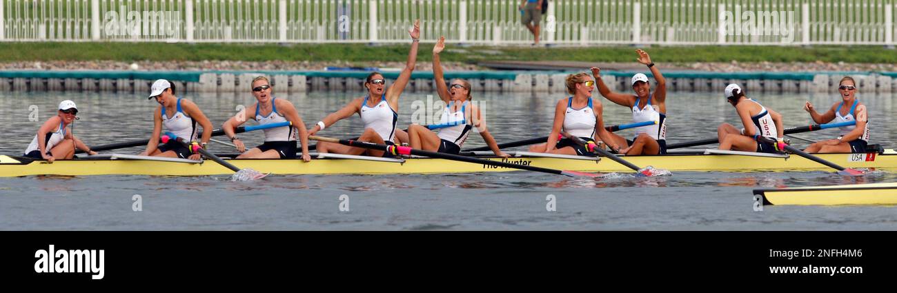 USA's Erin Cafaro, Lindsay Shoop, Anna Goodale, Elle Logan, Anne ...