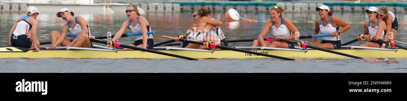USA's Erin Cafaro, Lindsay Shoop, Anna Goodale, Elle Logan, Anne ...