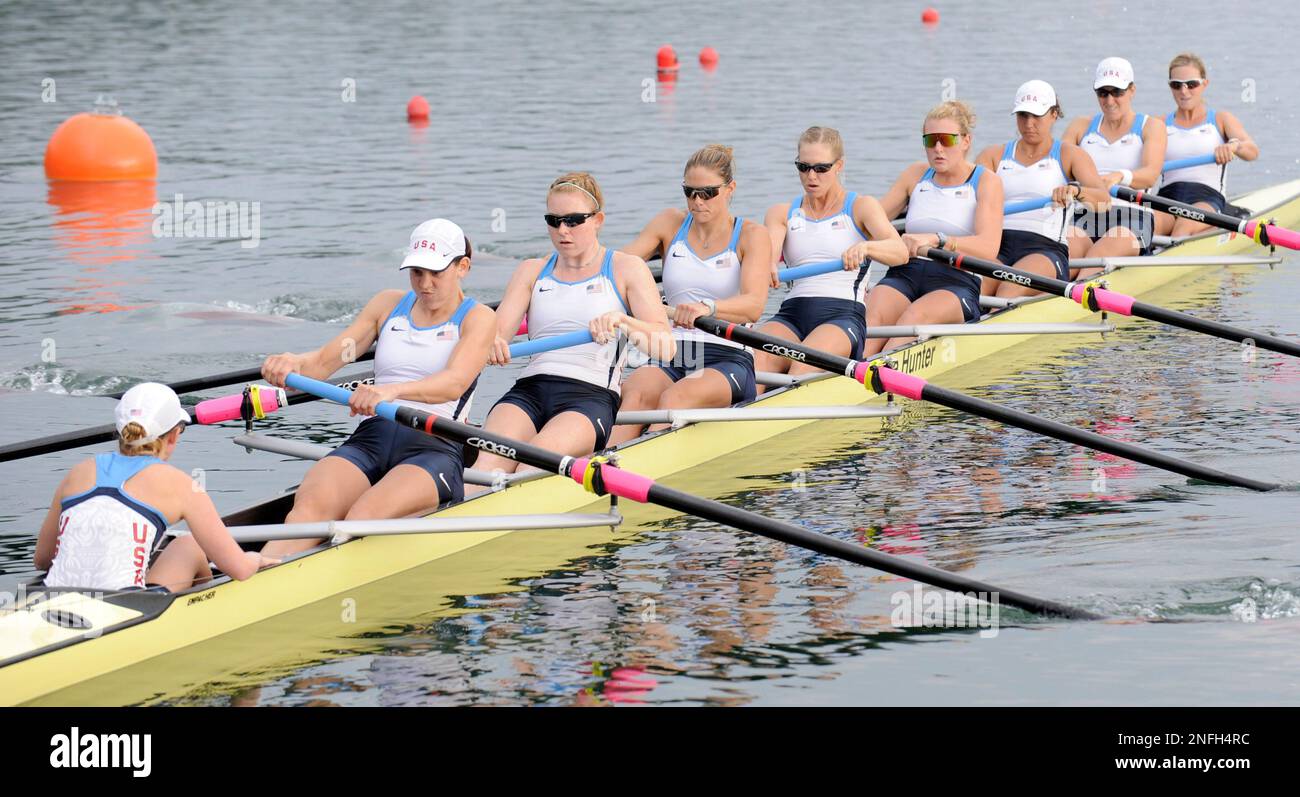 USA's Erin Cafaro, Lindsay Shoop, Anna Goodale, Elle Logan, Anne ...