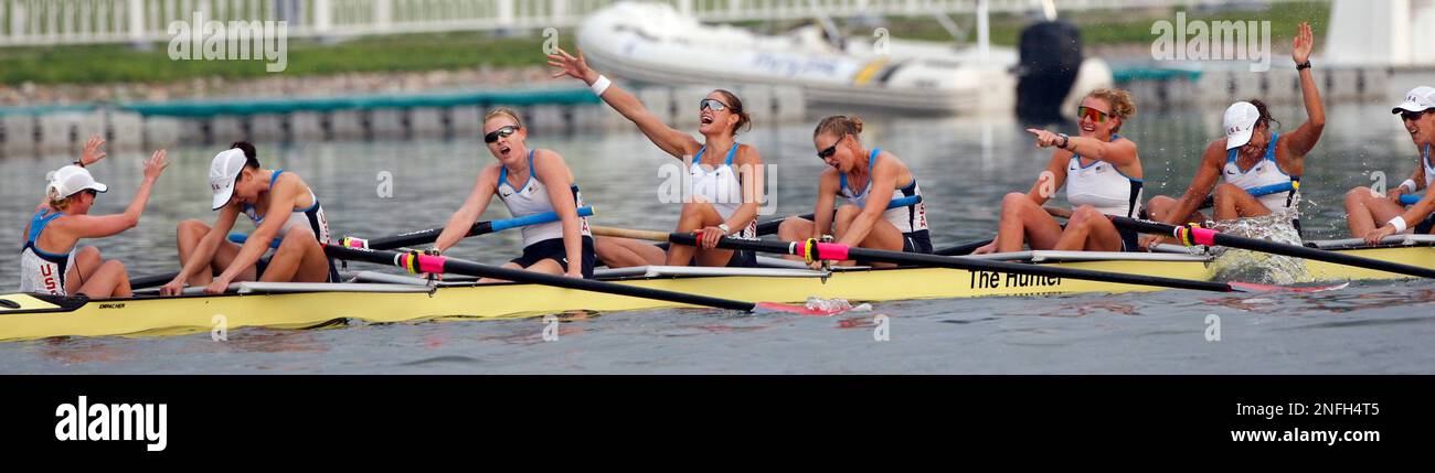 USA's Erin Cafaro, Lindsay Shoop, Anna Goodale, Elle Logan, Anne ...