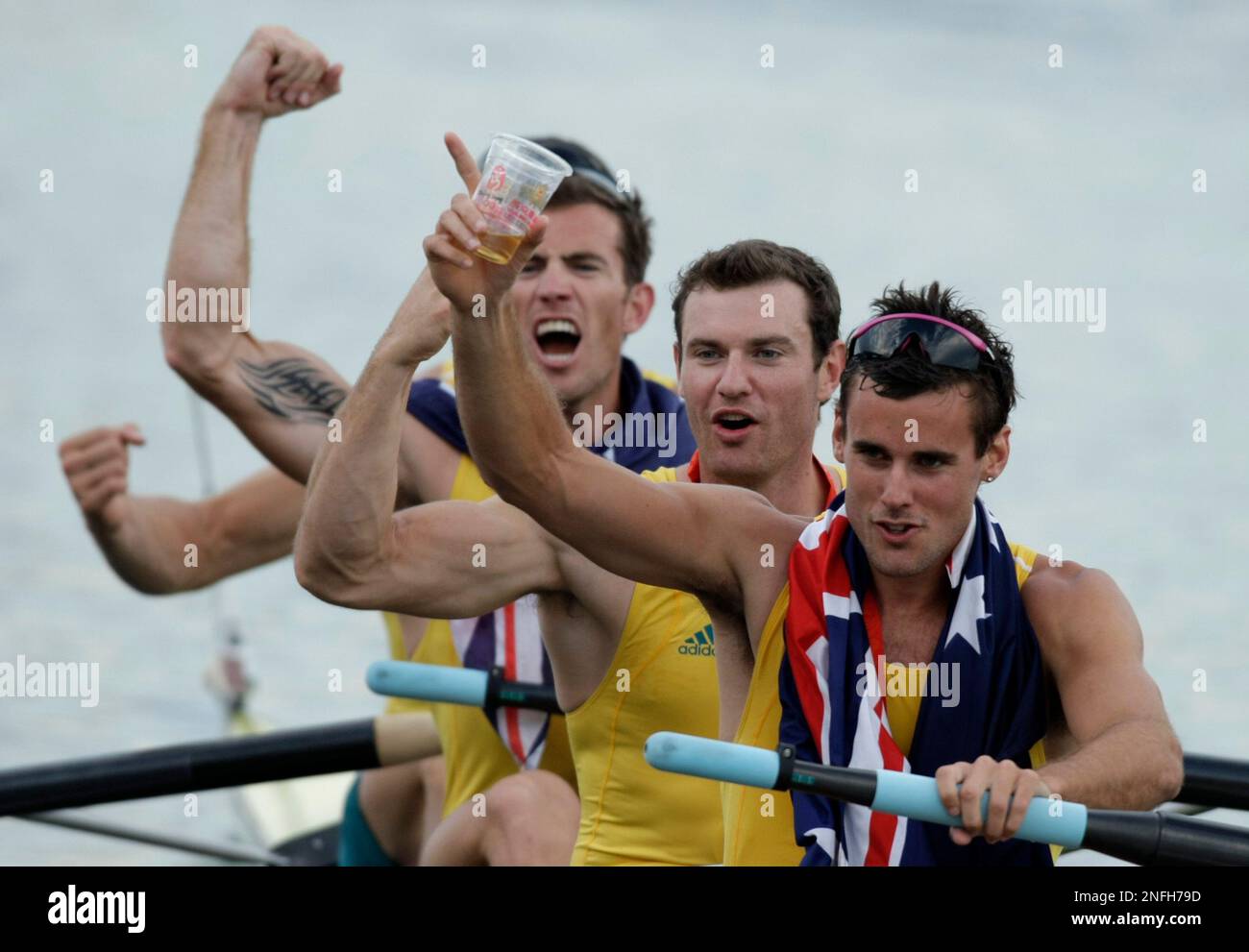 From left, Australia’s Francis Hegerty, Cameron McKenzie-McHargh, James ...