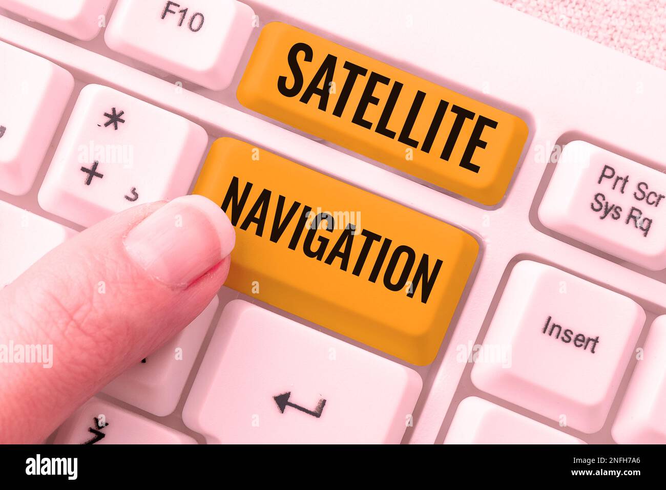 Inspiration showing sign Satellite Navigation. Business overview system ...