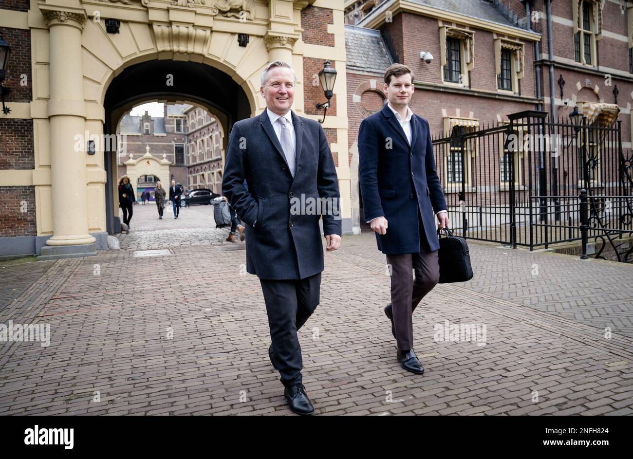 THE HAGUE - Netherlands, 17/02/2023, Eric van der Burg, State Secretary ...