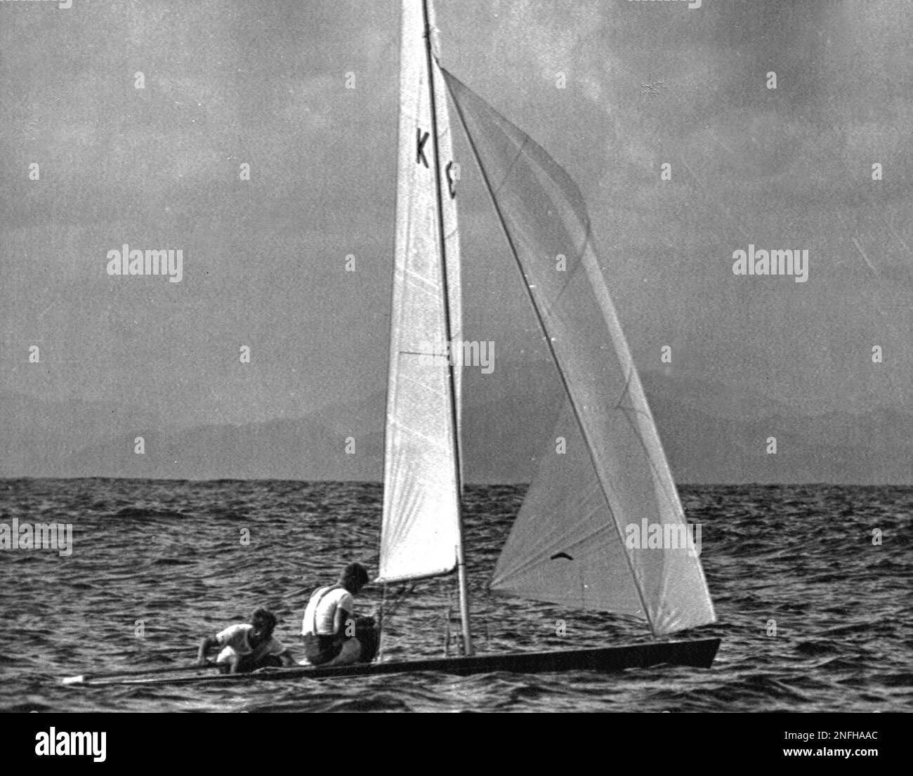 British sailors Rodney Stuart Pattisson and Ian MacDonald Smith of ...