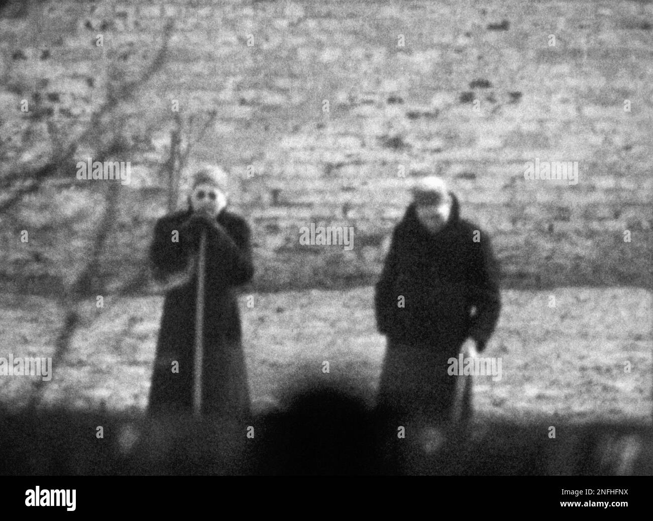 In this image provided by NBC/TV, German Nazi war prisoners Rudolf Hess ...