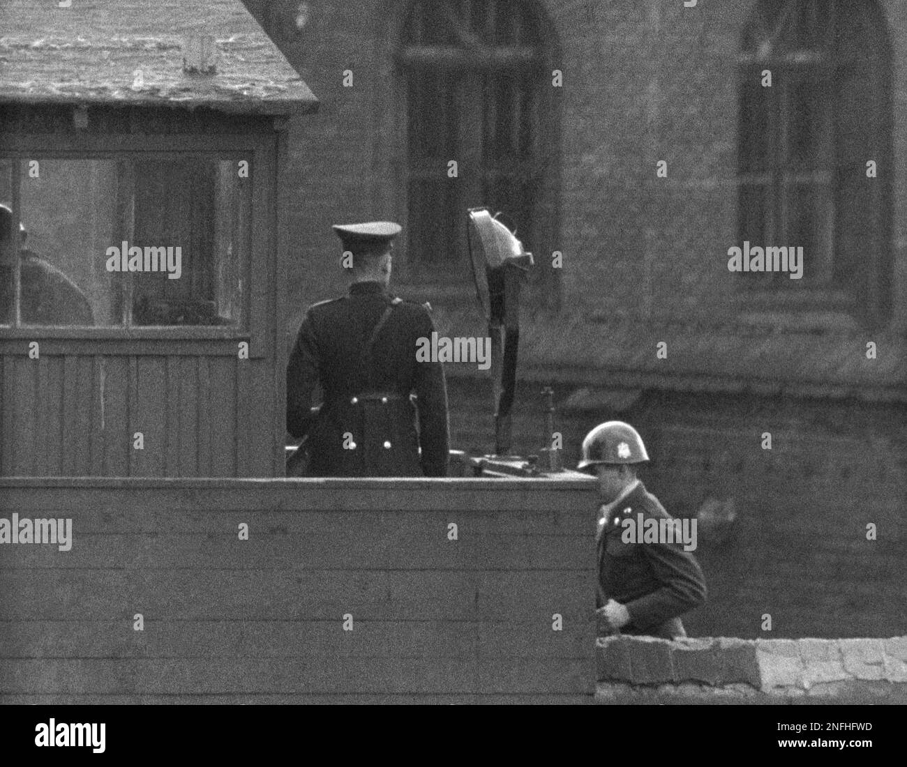 In this image provided by NBC/TV, Changing of the guard at Spandau ...