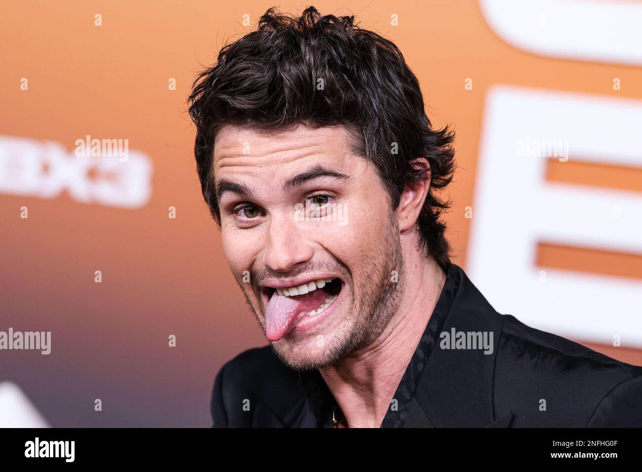 WESTWOOD, LOS ANGELES, CALIFORNIA, USA - FEBRUARY 16: American actor ...