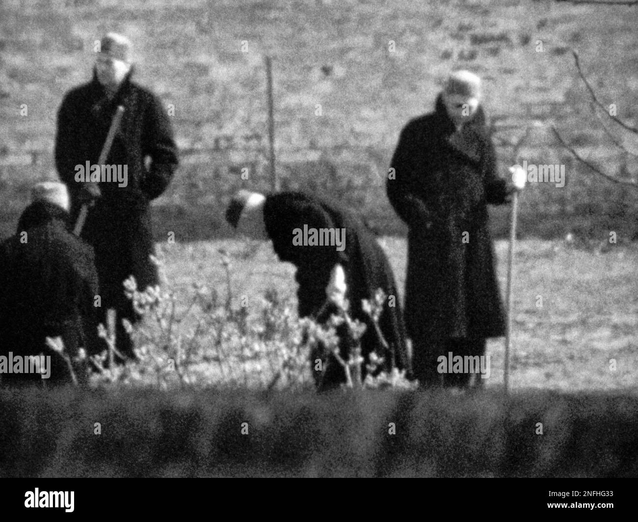 In this image provided by NBC/TV, German Nazi war criminals Rudolf Hess ...