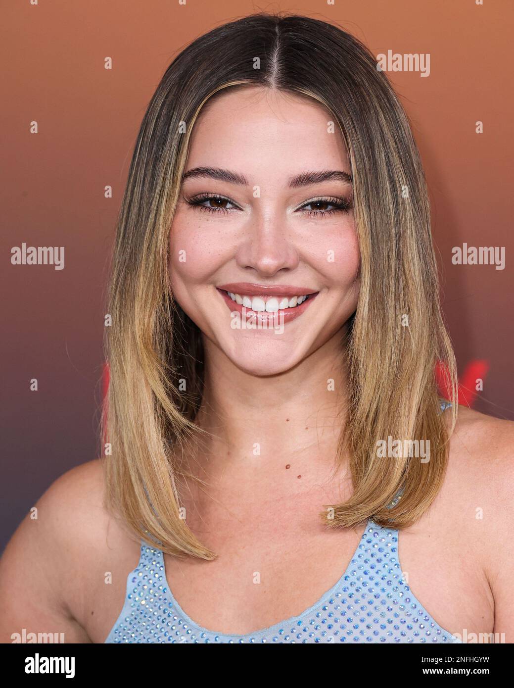 WESTWOOD, LOS ANGELES, CALIFORNIA, USA - FEBRUARY 16: American actress ...