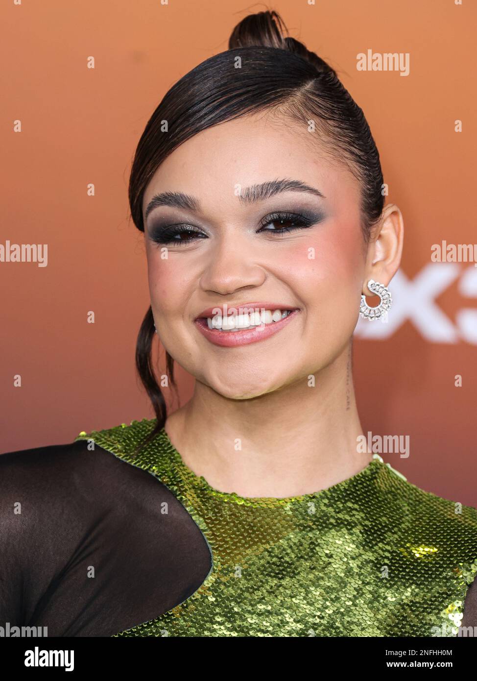 WESTWOOD, LOS ANGELES, CALIFORNIA, USA - FEBRUARY 16: American actress ...