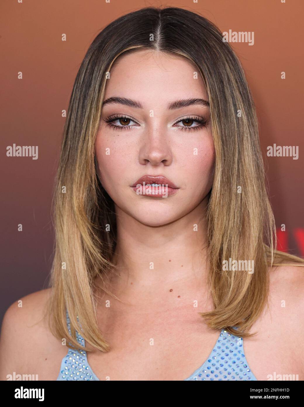 WESTWOOD, LOS ANGELES, CALIFORNIA, USA - FEBRUARY 16: American actress ...