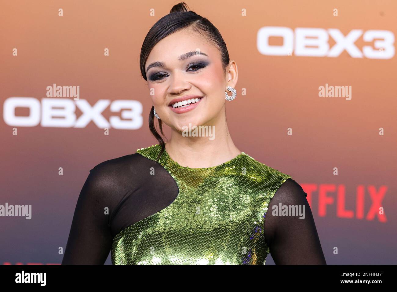 WESTWOOD, LOS ANGELES, CALIFORNIA, USA - FEBRUARY 16: American actress ...