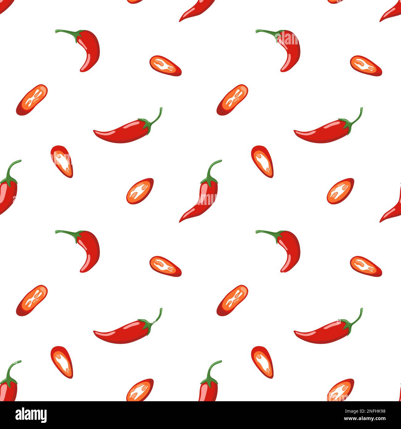 Chopped chilli pepper Stock Vector Images - Alamy