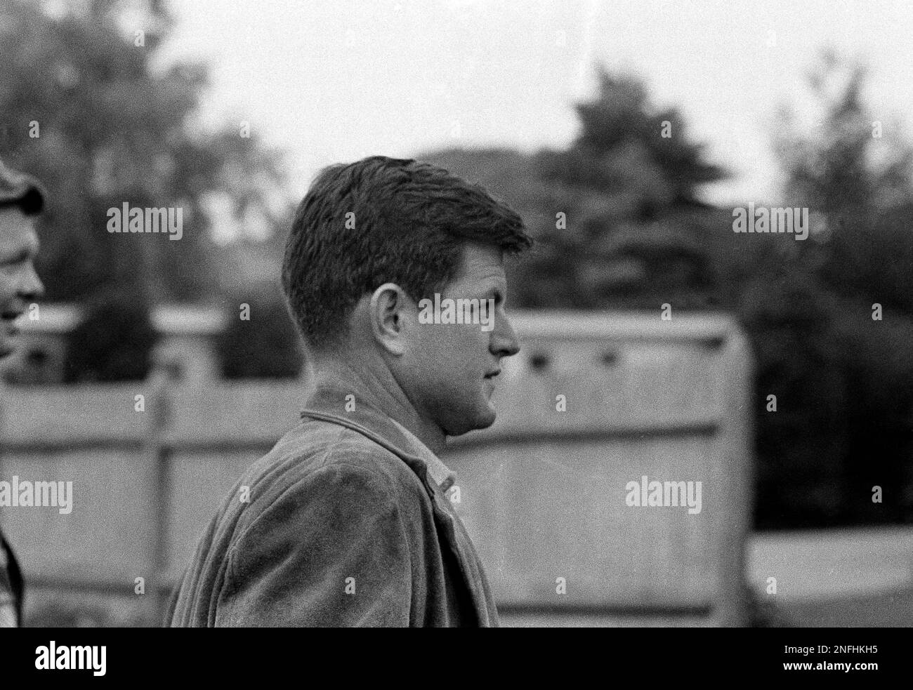 Edward Ted Kennedy as appeared during a party at the Kennedy Compound ...