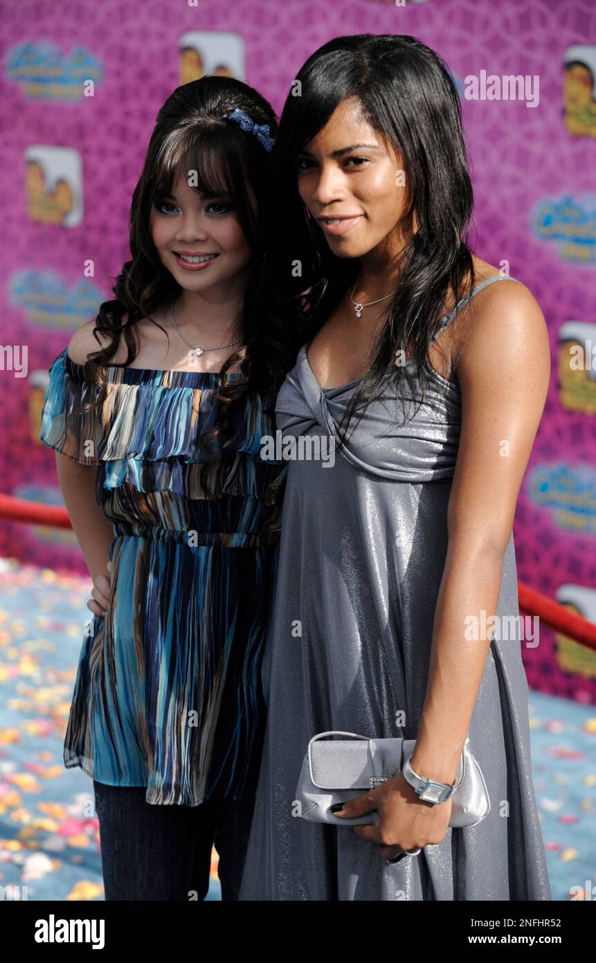 Anna Maria Perez de Tagle and Shanica Knowles arrive at the premiere of ...