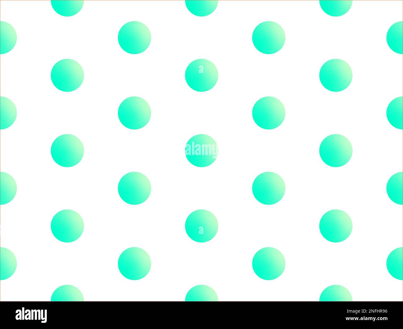 Turquoise Polka Dots Wallpaper