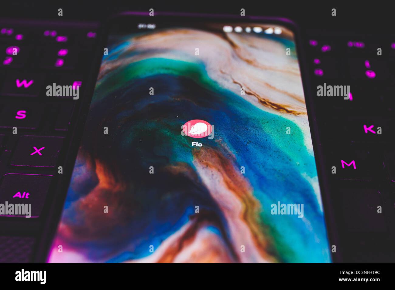 Flo app hi-res stock photography and images - Alamy
