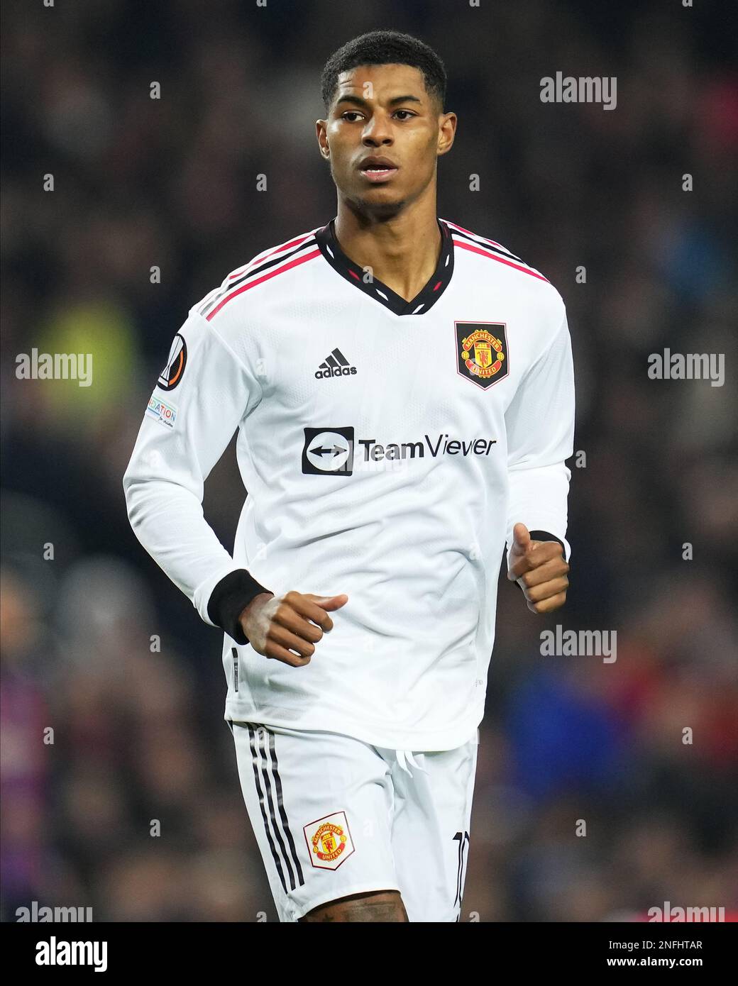 Marcus Rashford of Manchester United during the La Liga match between ...