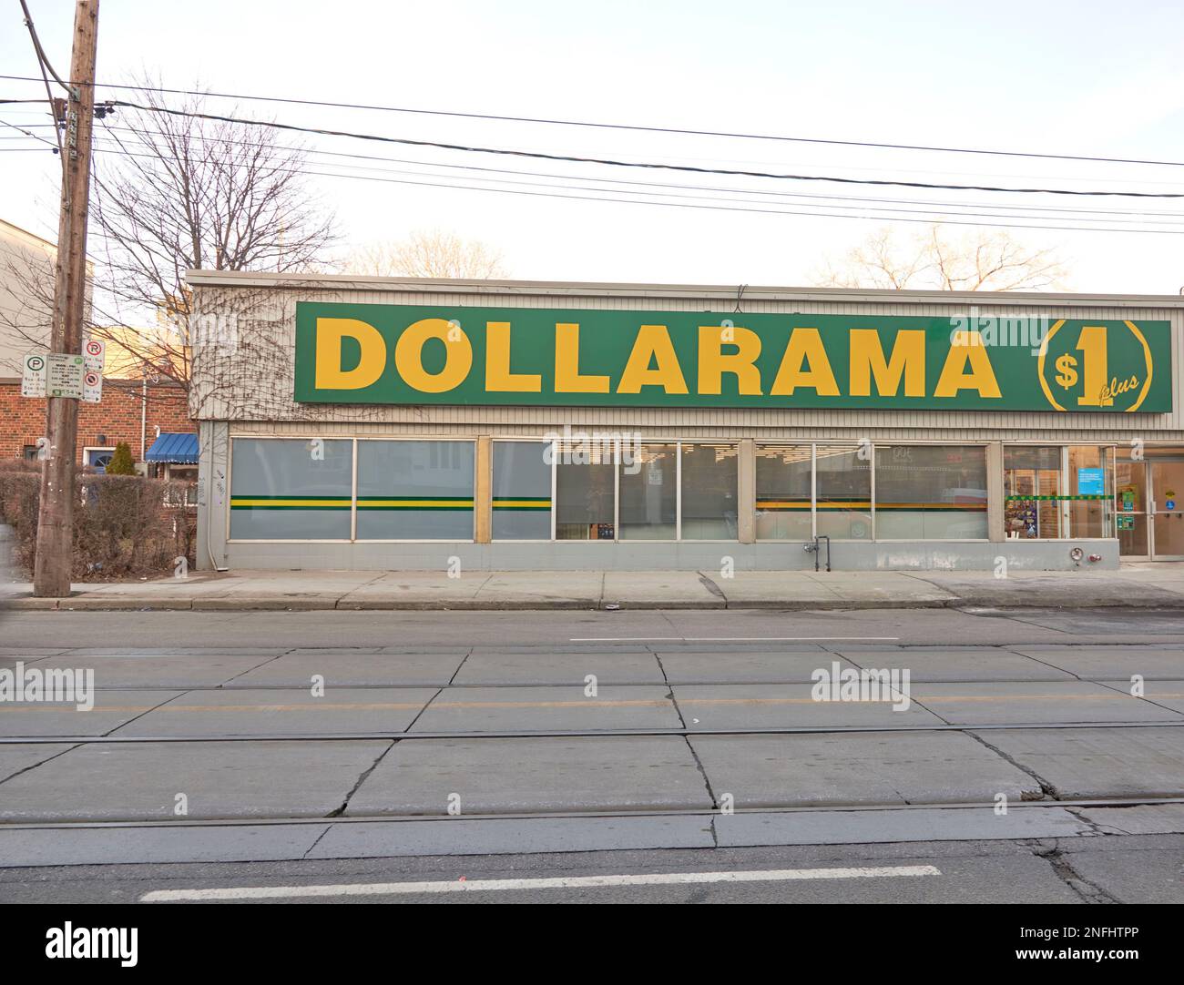 Toronto, Ontario, Canada-, February 8th, 2023: The exterior of a ...