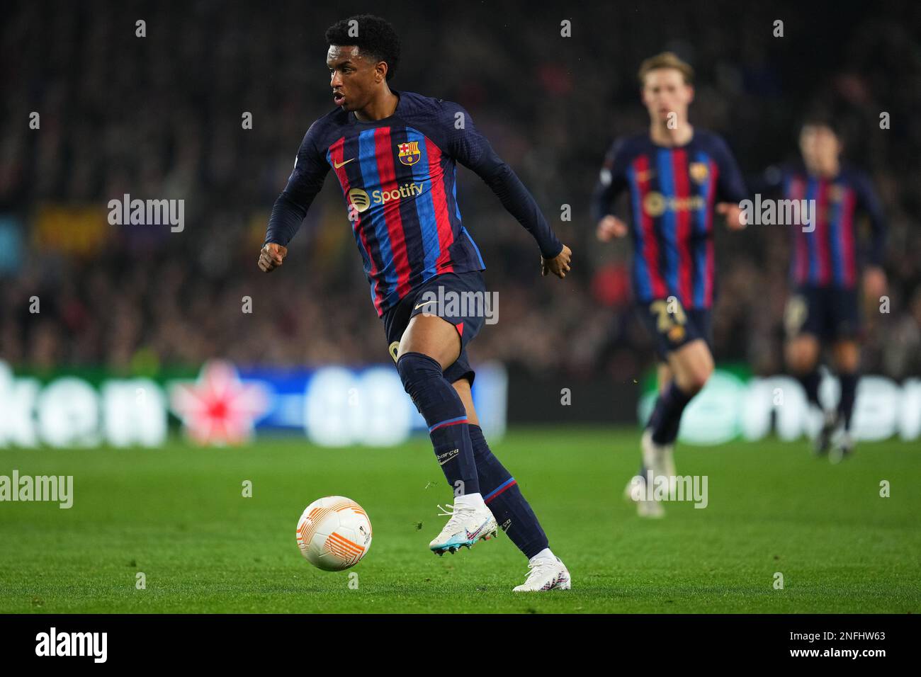 Alejandro Balde of FC Barcelona during the La Liga match between FC ...