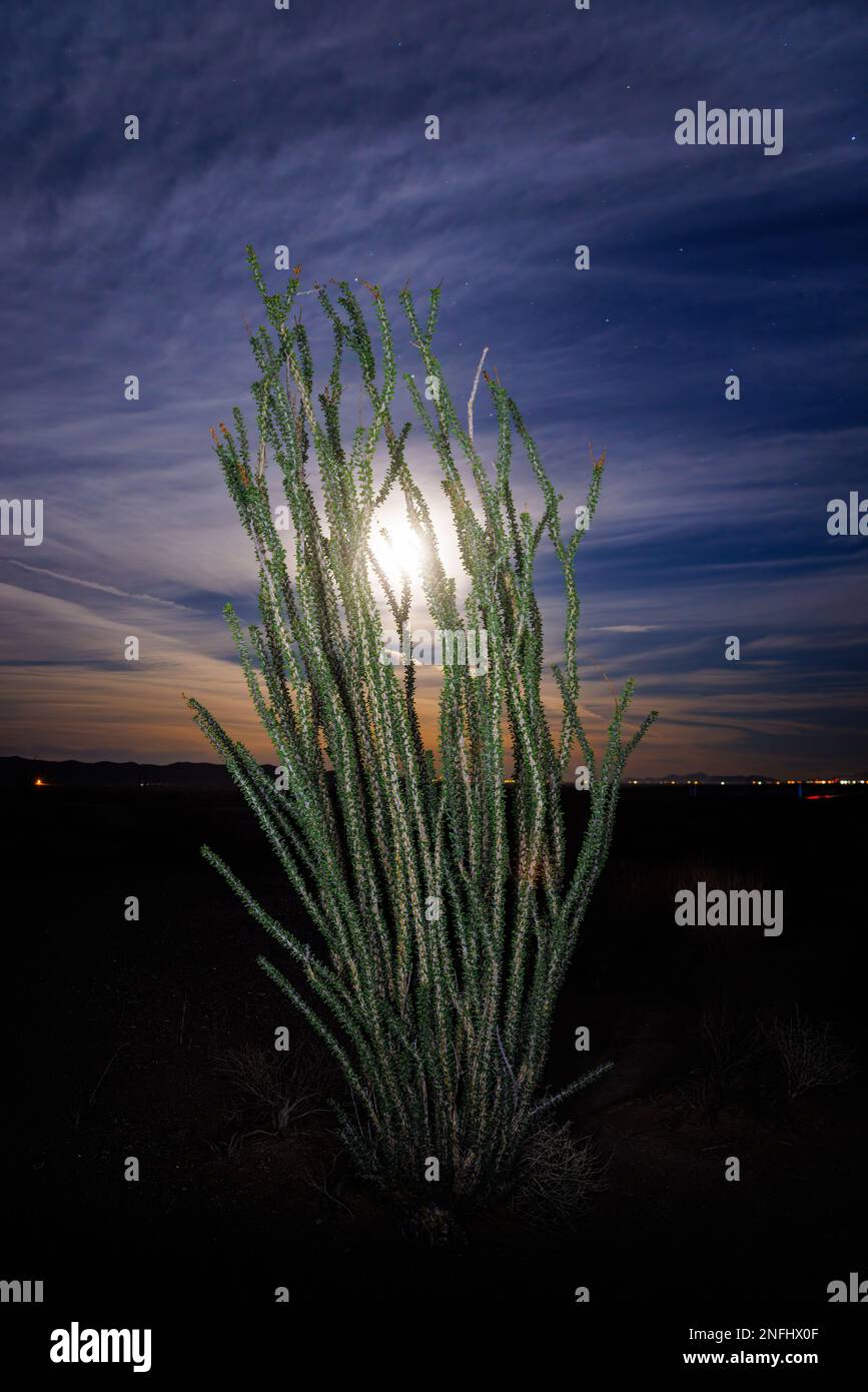 Stunning moonrise hi-res stock photography and images - Alamy