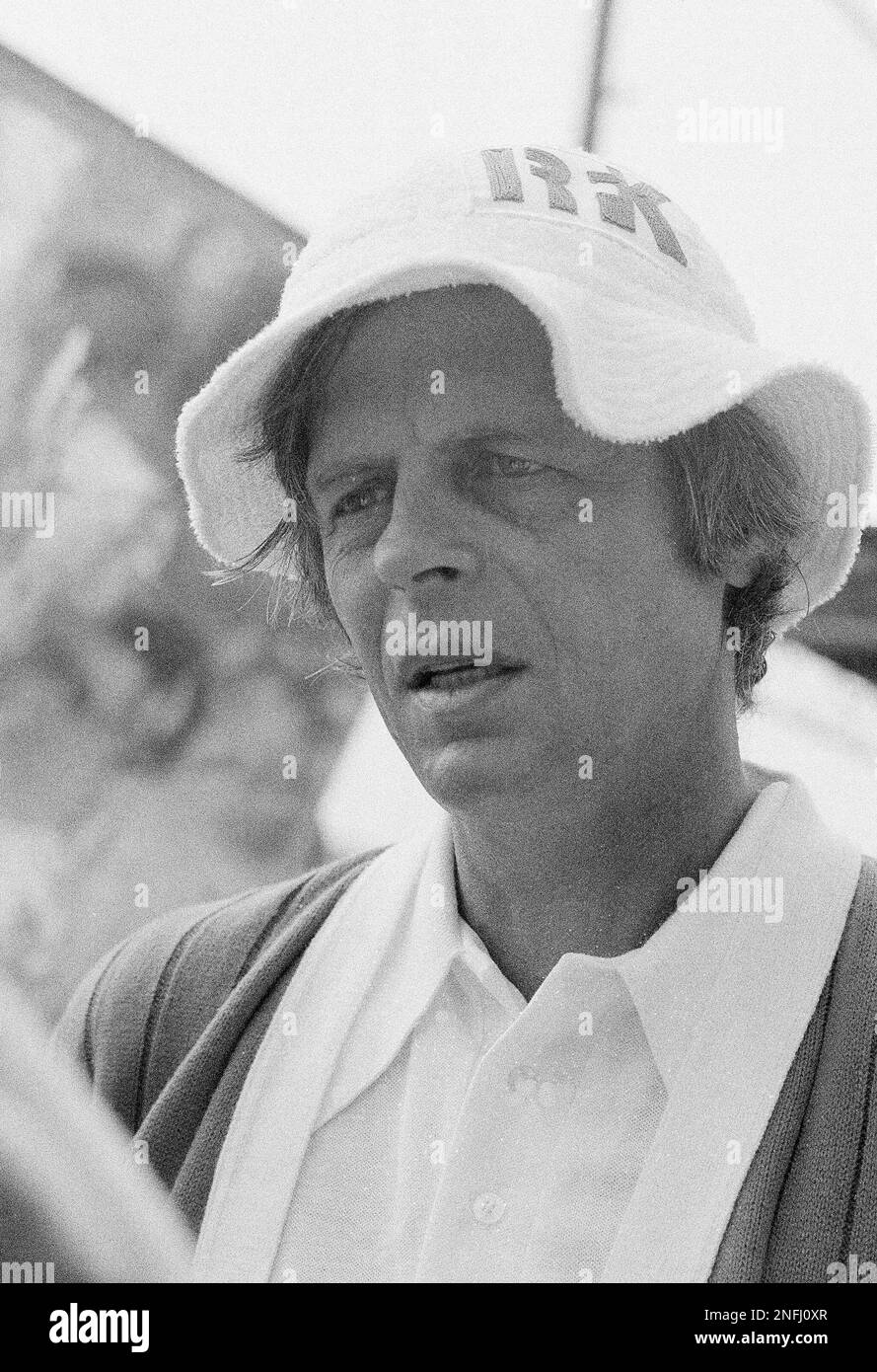 Writer George Plimpton is shown at the Robert F. Kennedy Tennis ...