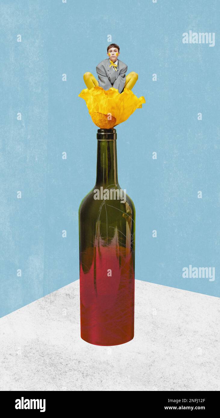 Food pop art photography. Surrealism. New ideas, crazy mood ...