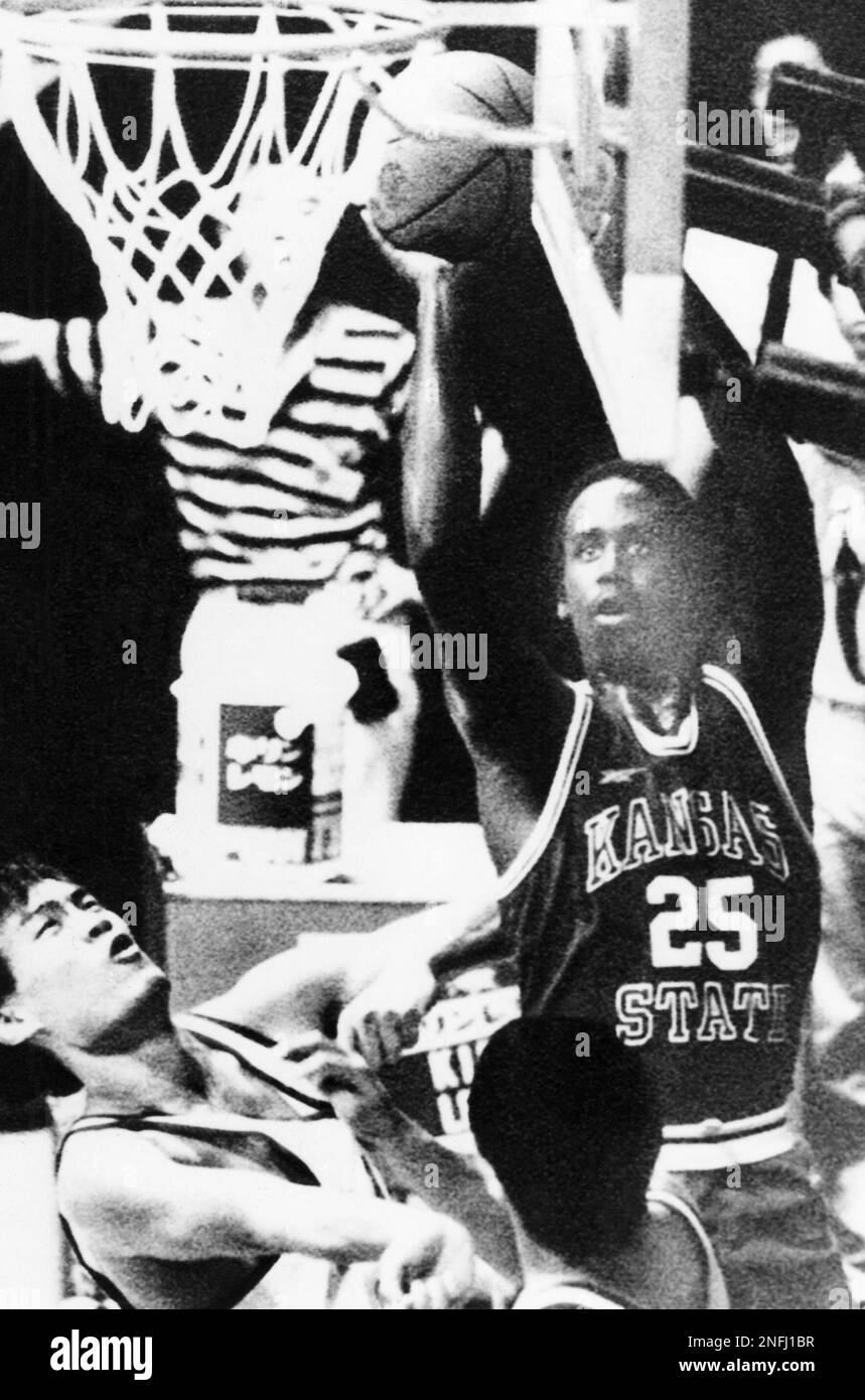 Rolando Blackman 25 Of Kansas State University Goes Up For A Shot