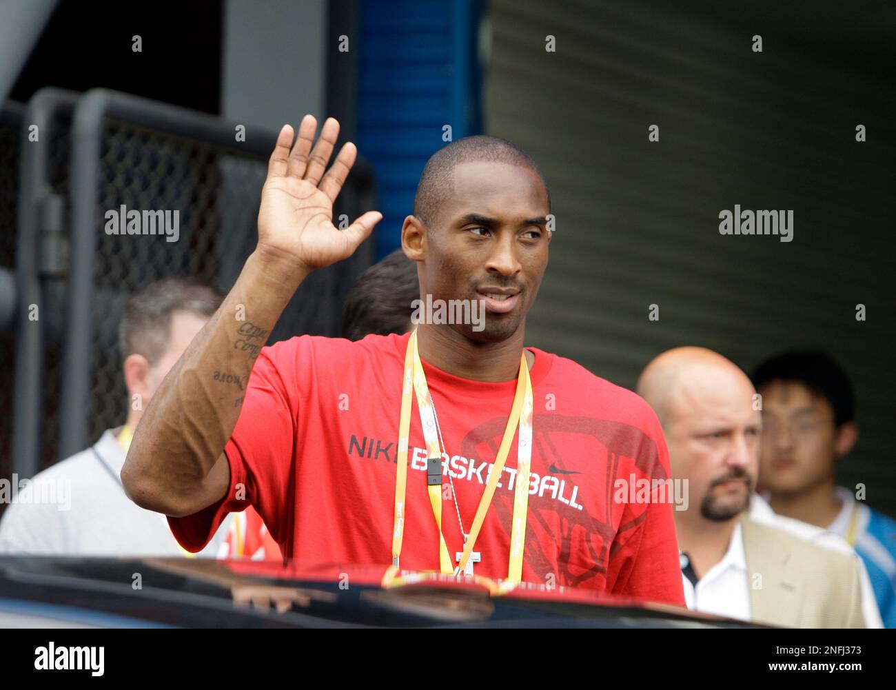 Kobe Bryant of the U.S. basketball team after watching Brazil against ...