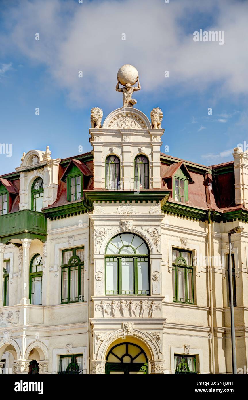 Swakopmund landmarks, Namibia Stock Photo - Alamy