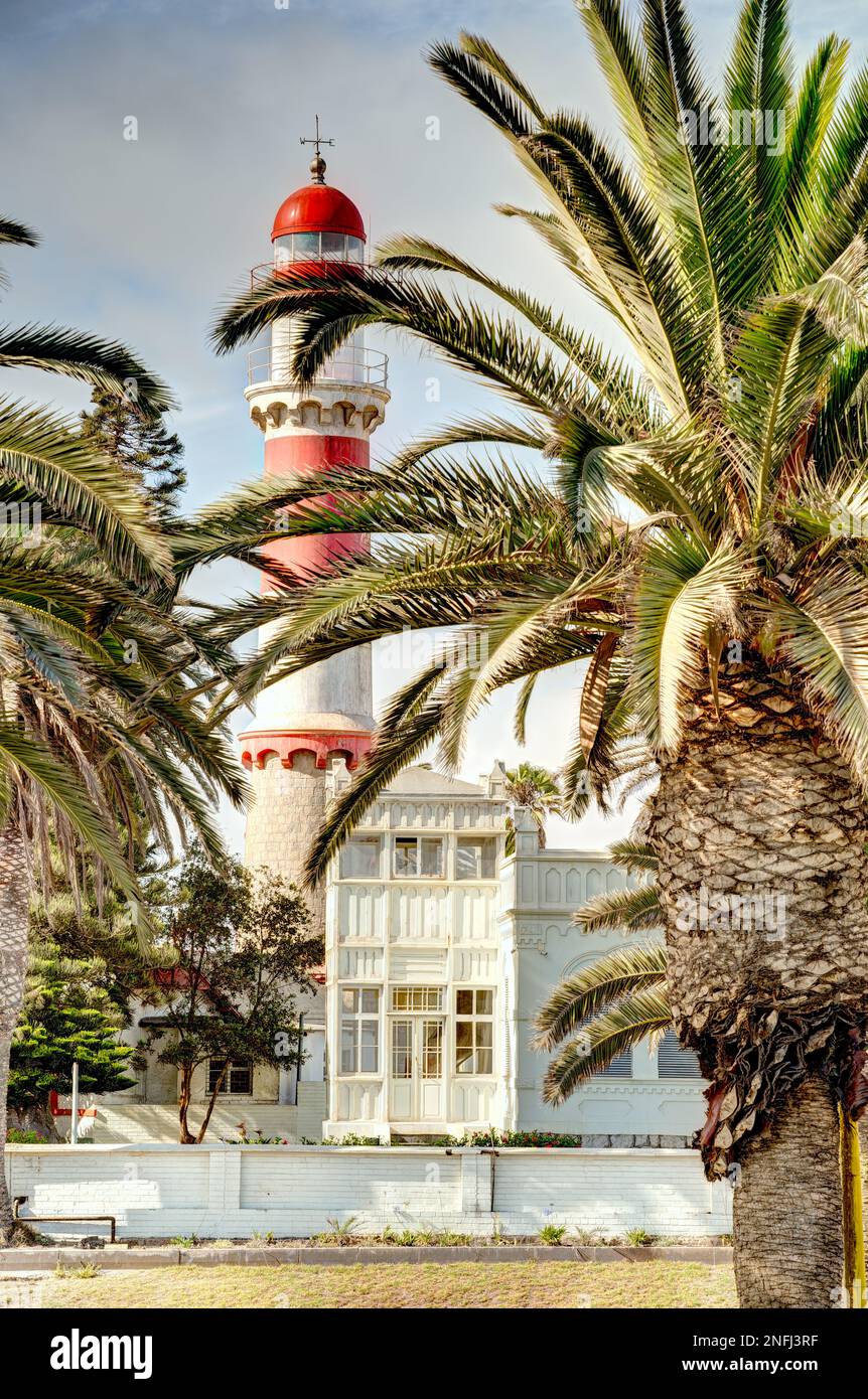 Swakopmund landmarks, Namibia Stock Photo - Alamy
