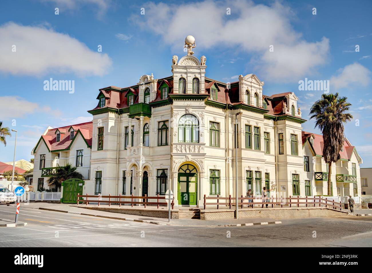 Swakopmund landmarks, Namibia Stock Photo - Alamy