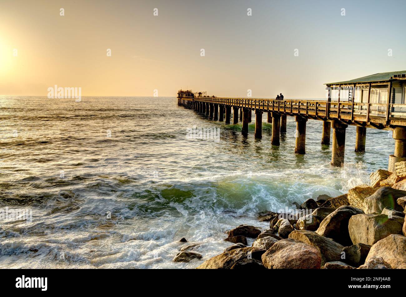Swakopmund landmarks, Namibia Stock Photo - Alamy