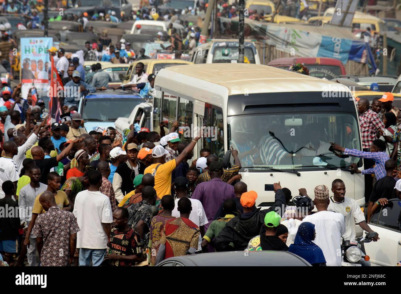 Nigeria crowd hi-res stock photography and images - Alamy