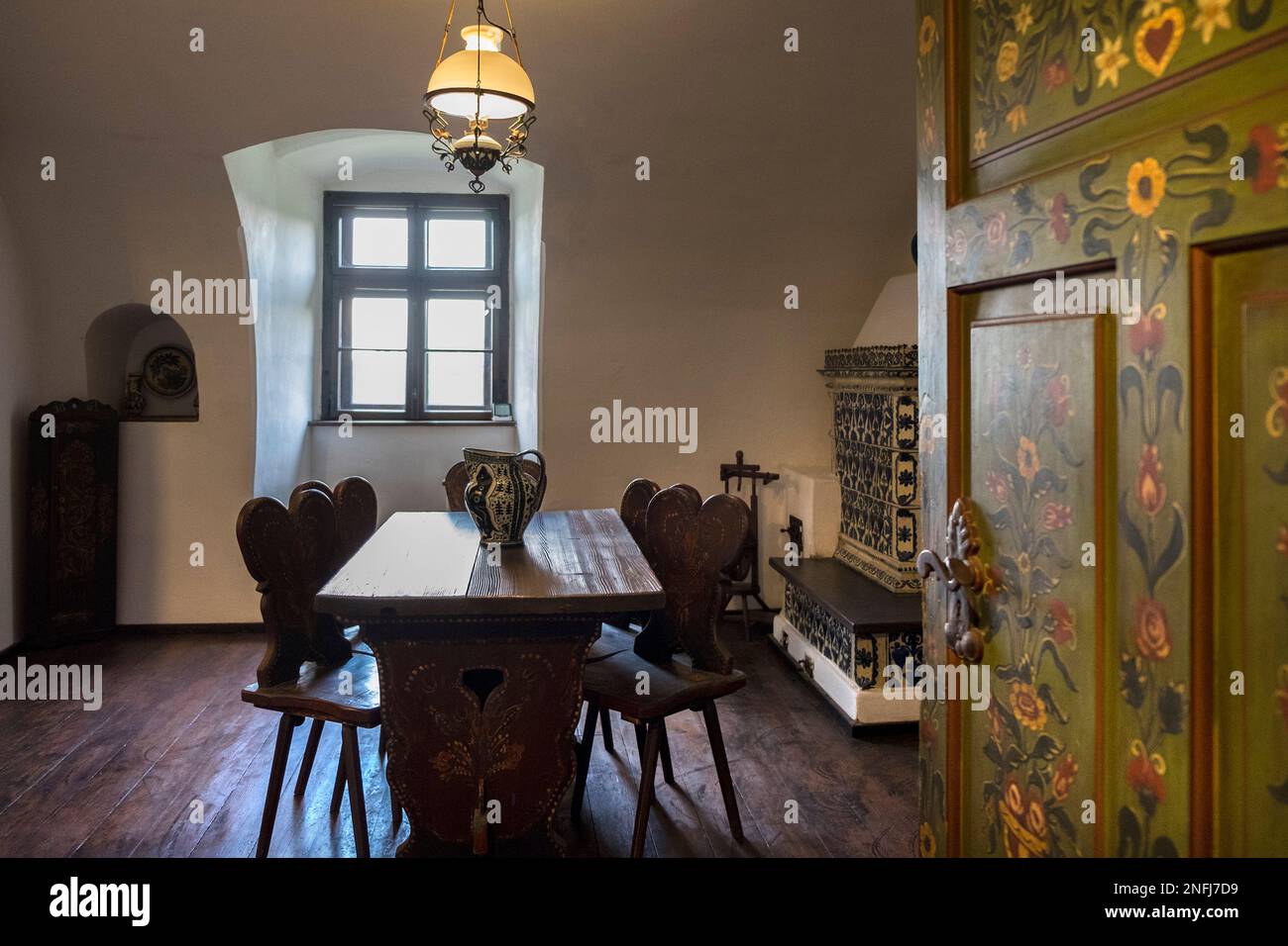 Transylvania bran castle interior hi-res stock photography and images ...