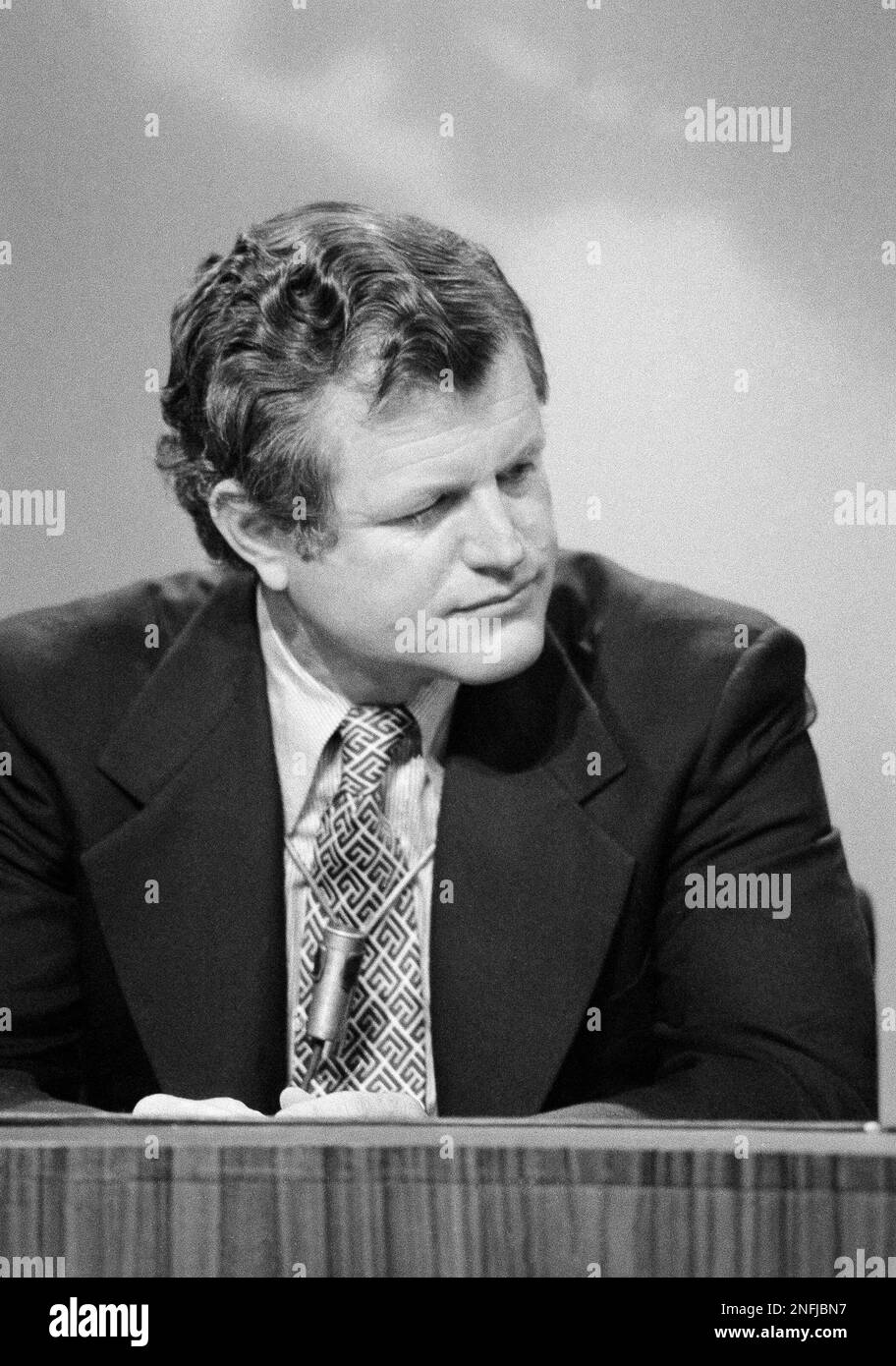 Sen. Edward M. Kennedy (D-Mass.), on the NBC's "Today Show" in New York ...