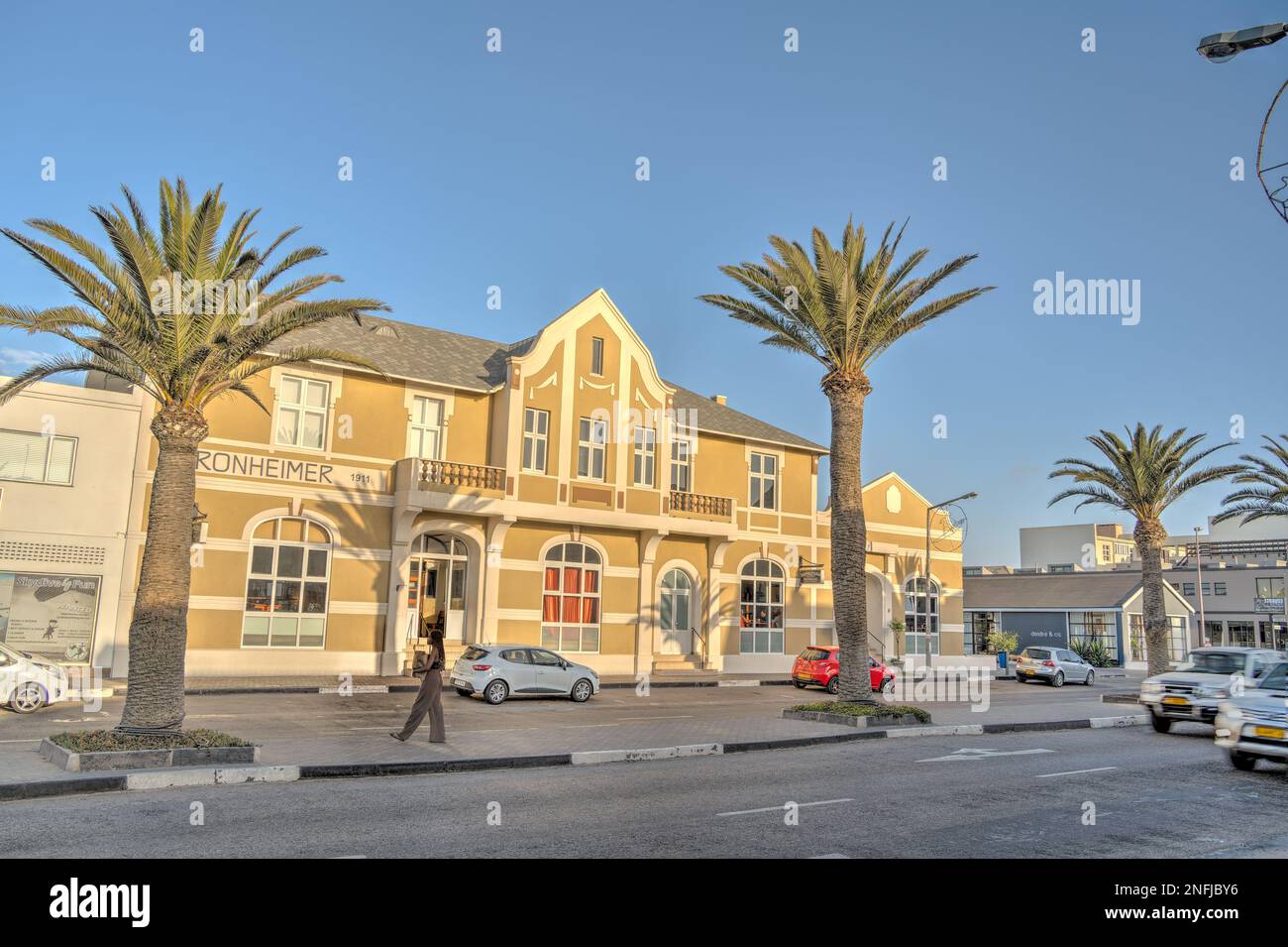 Swakopmund landmarks, Namibia Stock Photo - Alamy
