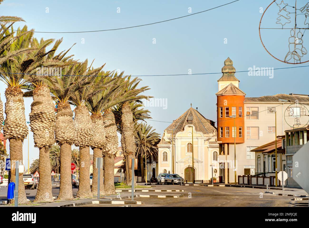 Swakopmund landmarks, Namibia Stock Photo - Alamy