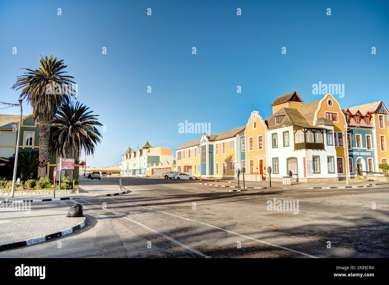 Swakopmund landmarks, Namibia Stock Photo - Alamy