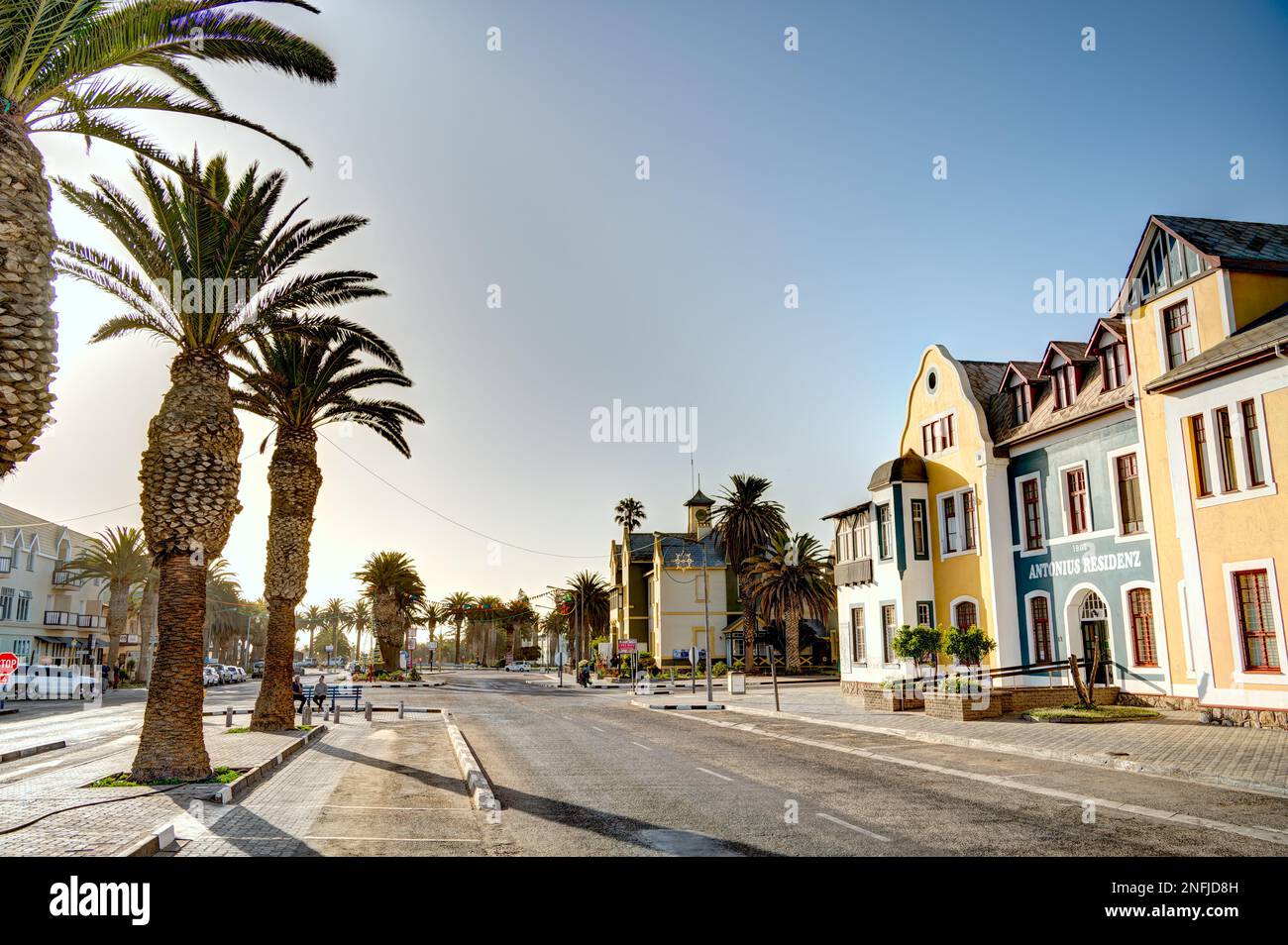 Swakopmund landmarks, Namibia Stock Photo - Alamy