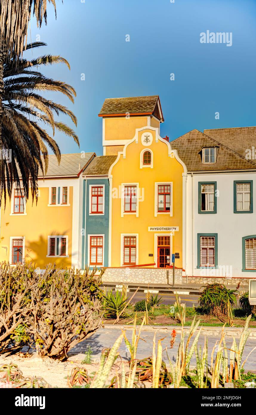Swakopmund landmarks, Namibia Stock Photo - Alamy